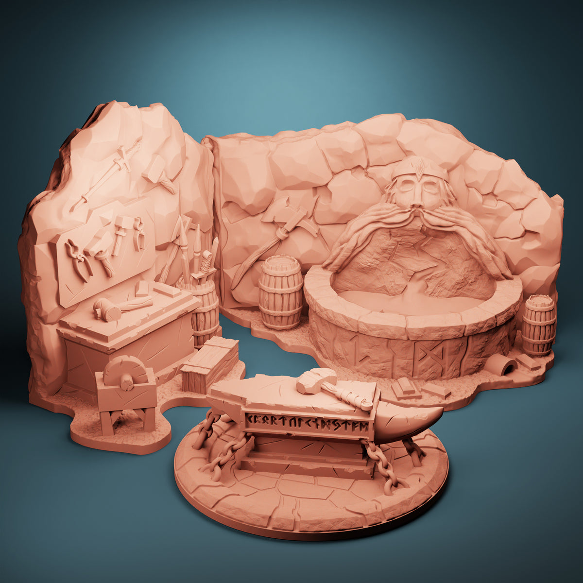 Fire Giant Forge (Set of 3) – The Lost Adventures Co.